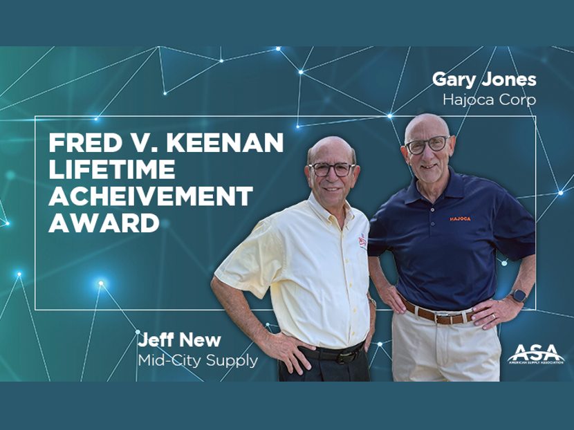 Mid-City Supply's Jeff New and Hajoca's Gary Jones Named Recipients of ASA Fred V. Keenan ...